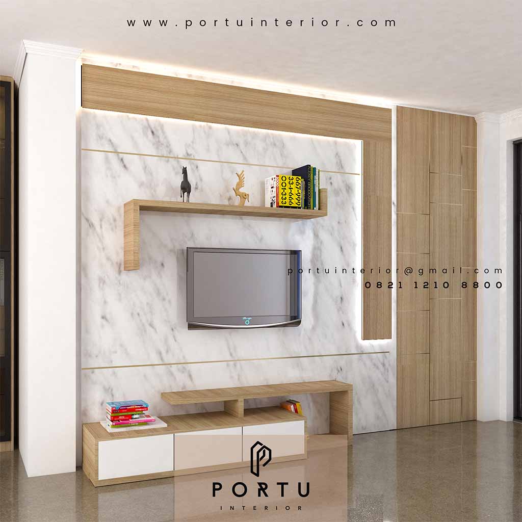 Harga Backdrop Tv Per Meter Desain Custom Paling Ekonomis Portu Interior Harga Backdrop Tv Per Meter Desain Custom Paling Ekonomis Portu Interior